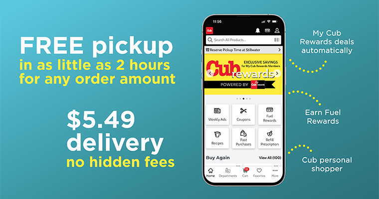 Pickup & Delivery Deals | Promotions | Cub